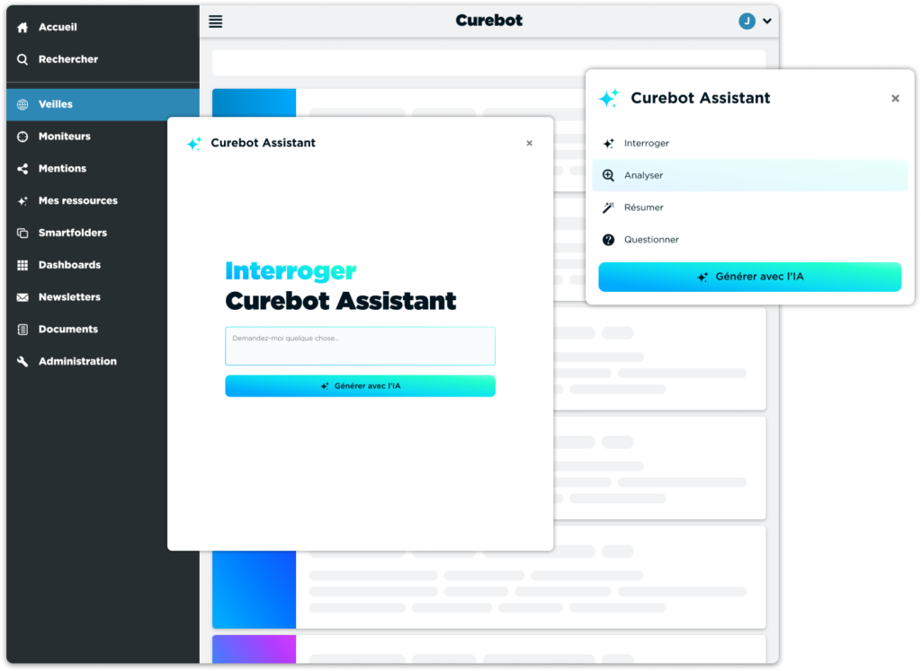 Curebot : the new generation market intelligence platform.